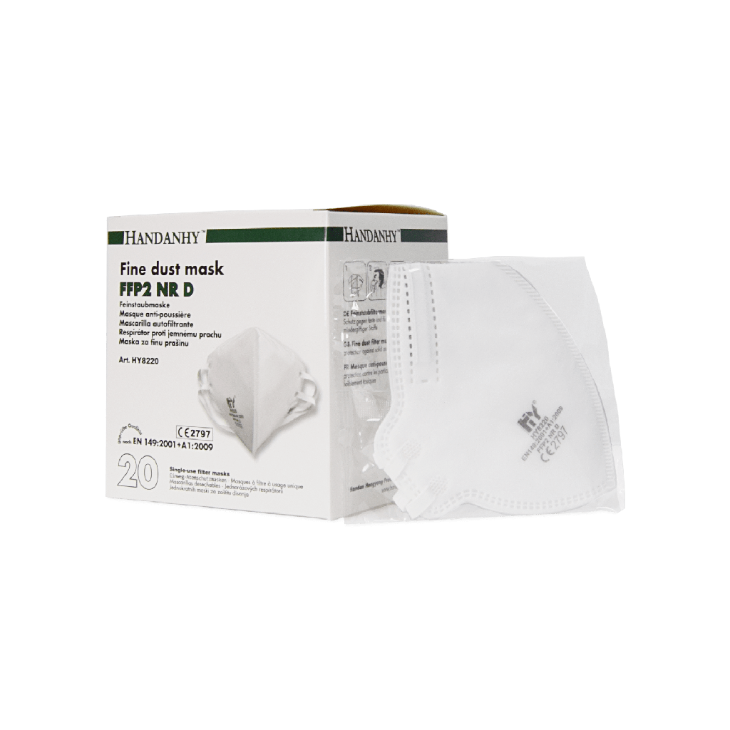 HY8220 FFP2 Respirator NR Unvalved (Box of 20) | Handanhy